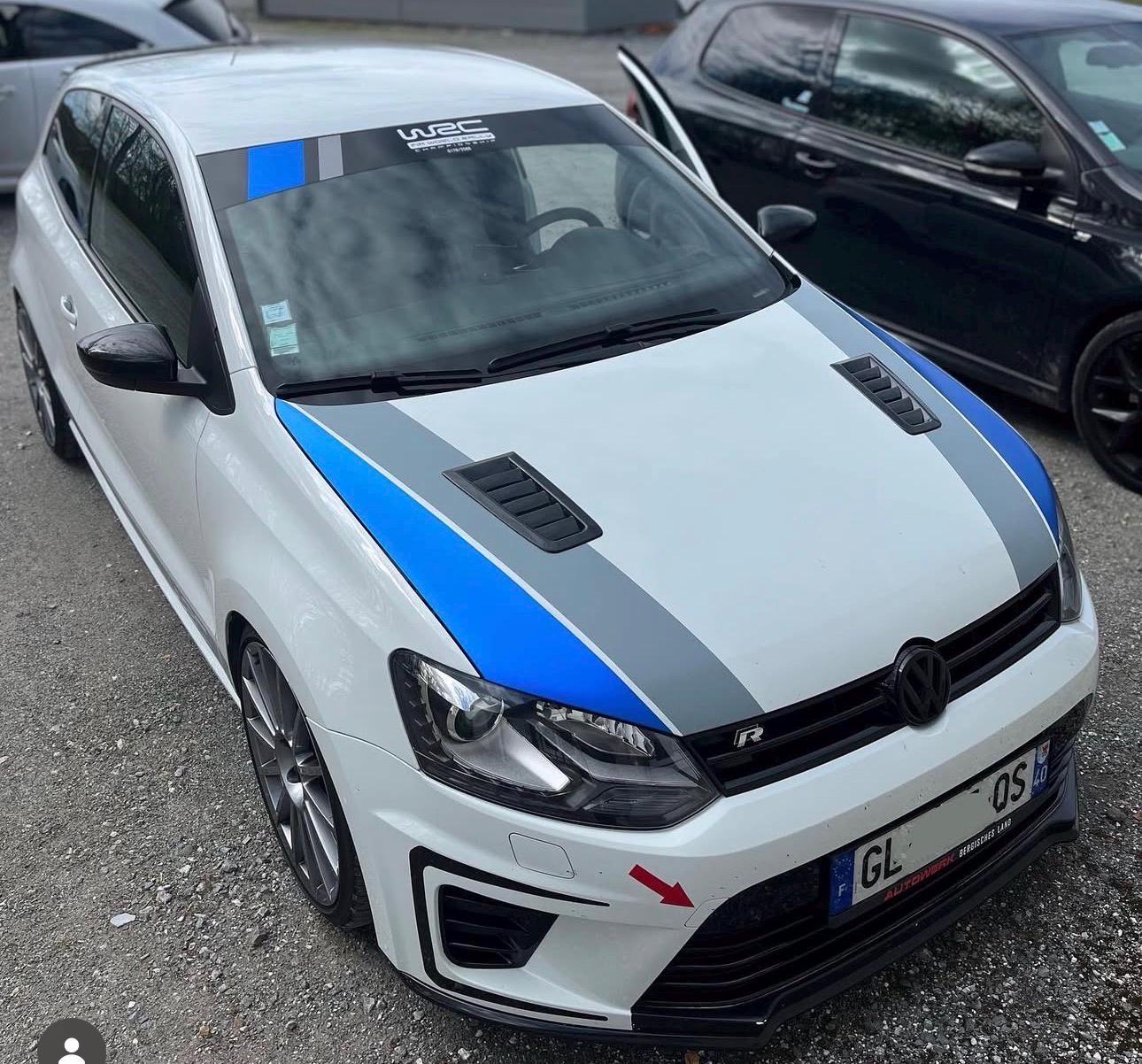 Volkswagen Polo Wrc Golf R Windshield Strip - Etsy