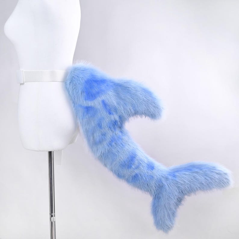 Plush Fursuit Mermaid Tail Furry Cosplay Accessory - Etsy UK