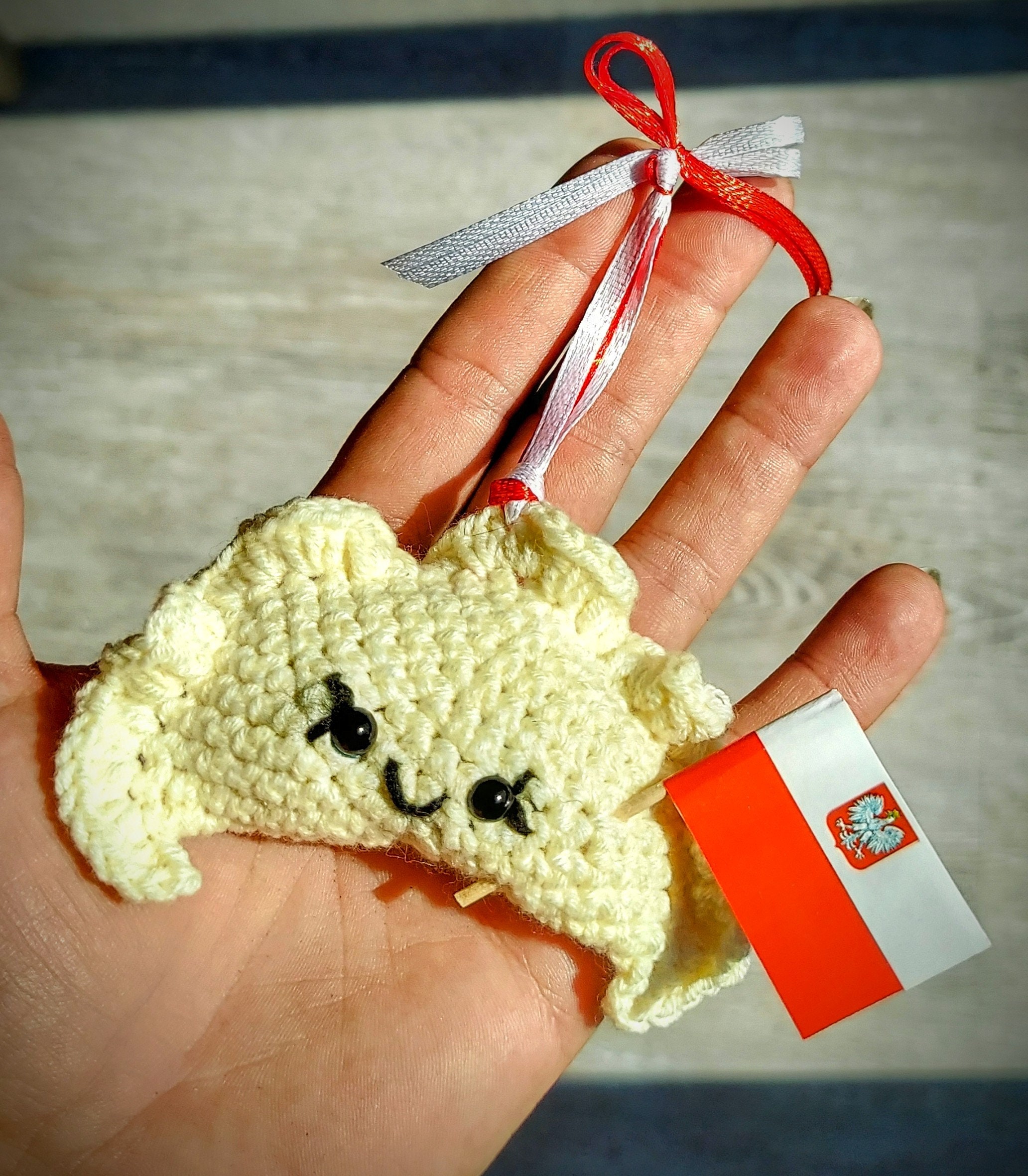 CROCHET PIEROGI Amigurumi Polish Christmas Ornament 3 Pack - Etsy