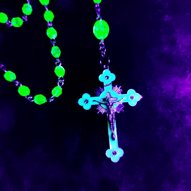 Rosary Gothic Jewelry - Etsy