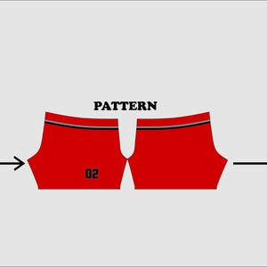 Basketball Shorts Sewing Pattern, Men's Athletic Sportswear (PDF ...