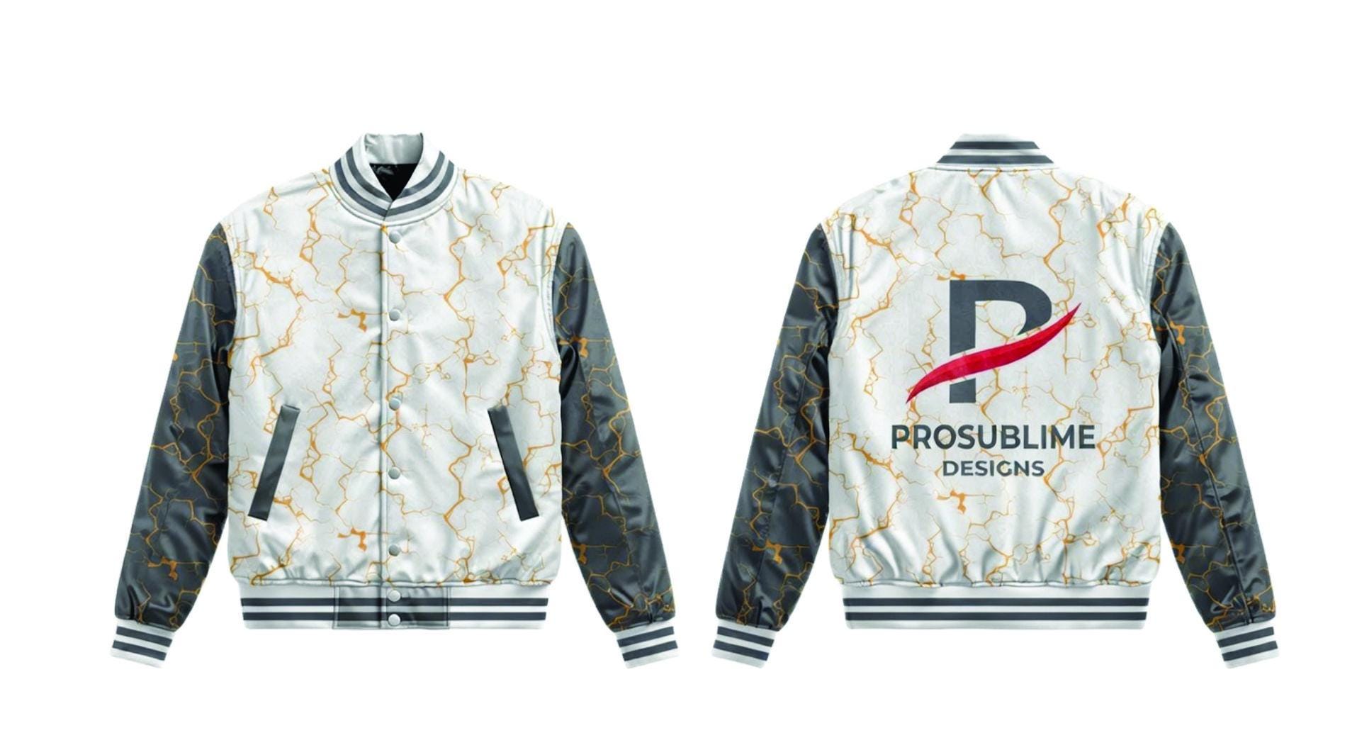 Varsity Jacket Sewing Pattern, DIY Bomber Jacket (PDF, CDR Download) - Etsy