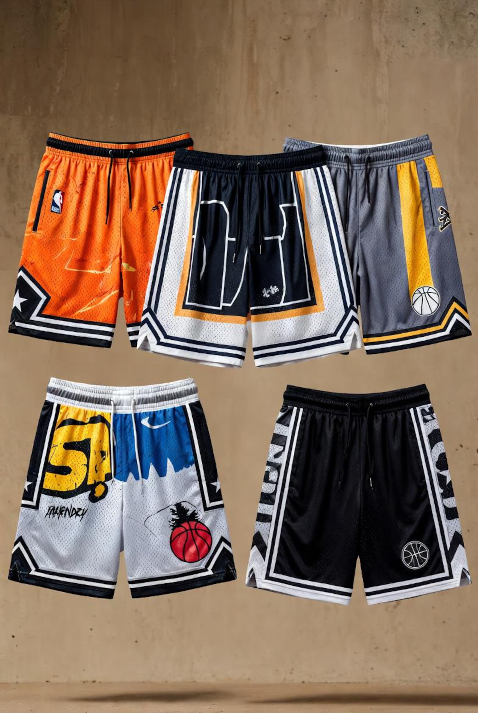 Basketball Shorts Sewing Pattern, Men's Athletic Sportswear (PDF ...