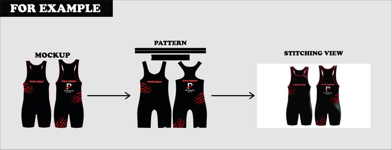 Wrestling Singlet Sewing Pattern, DIY Sportswear (digital Download ...