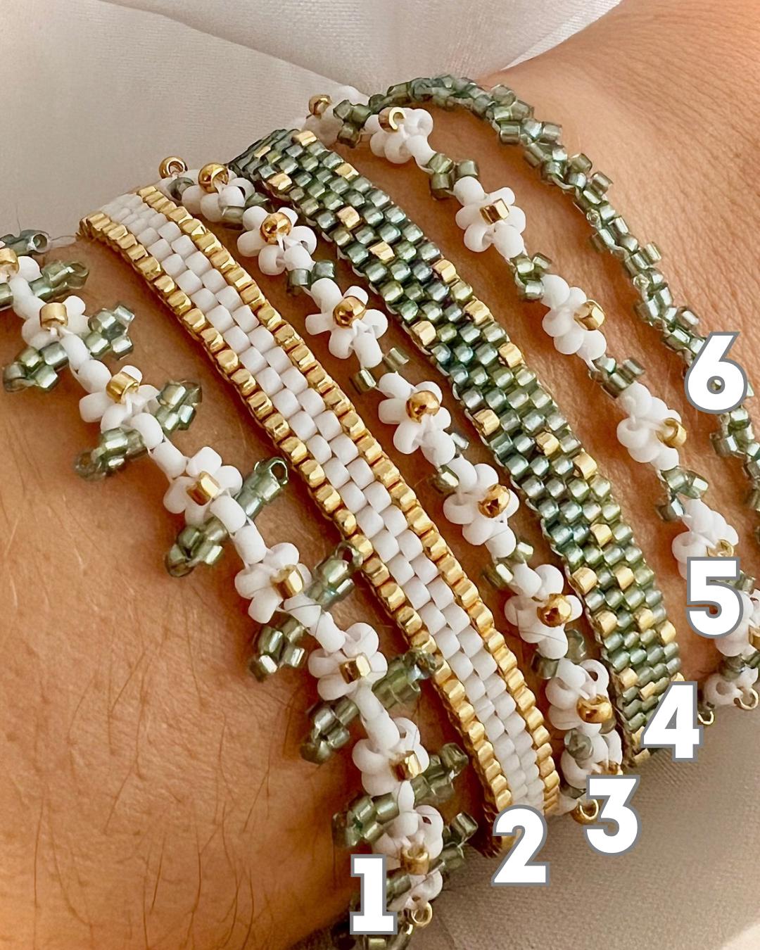 Nature Inspired Beaded Bracelet Set – Mix & Match, 6 Styles, Build Your ...