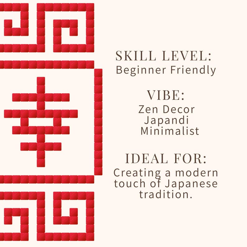 Japanese Kanji Cross Stitch Pattern - Happiness in Every Stitch ...