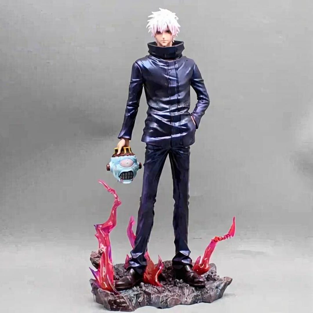 Satoru Gojo Jujutsu Kaisen Anime Figure – Collectible Statue – 3D ...