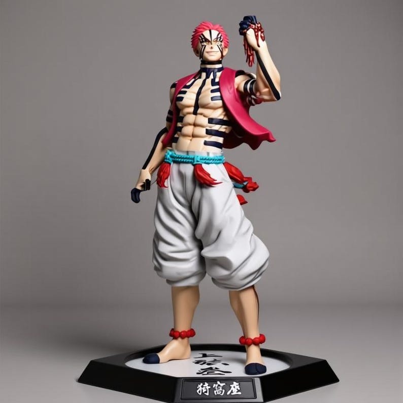 Hantengu Zohakuten Demon Slayer Anime Figure – Collectible Statue – PVC ...