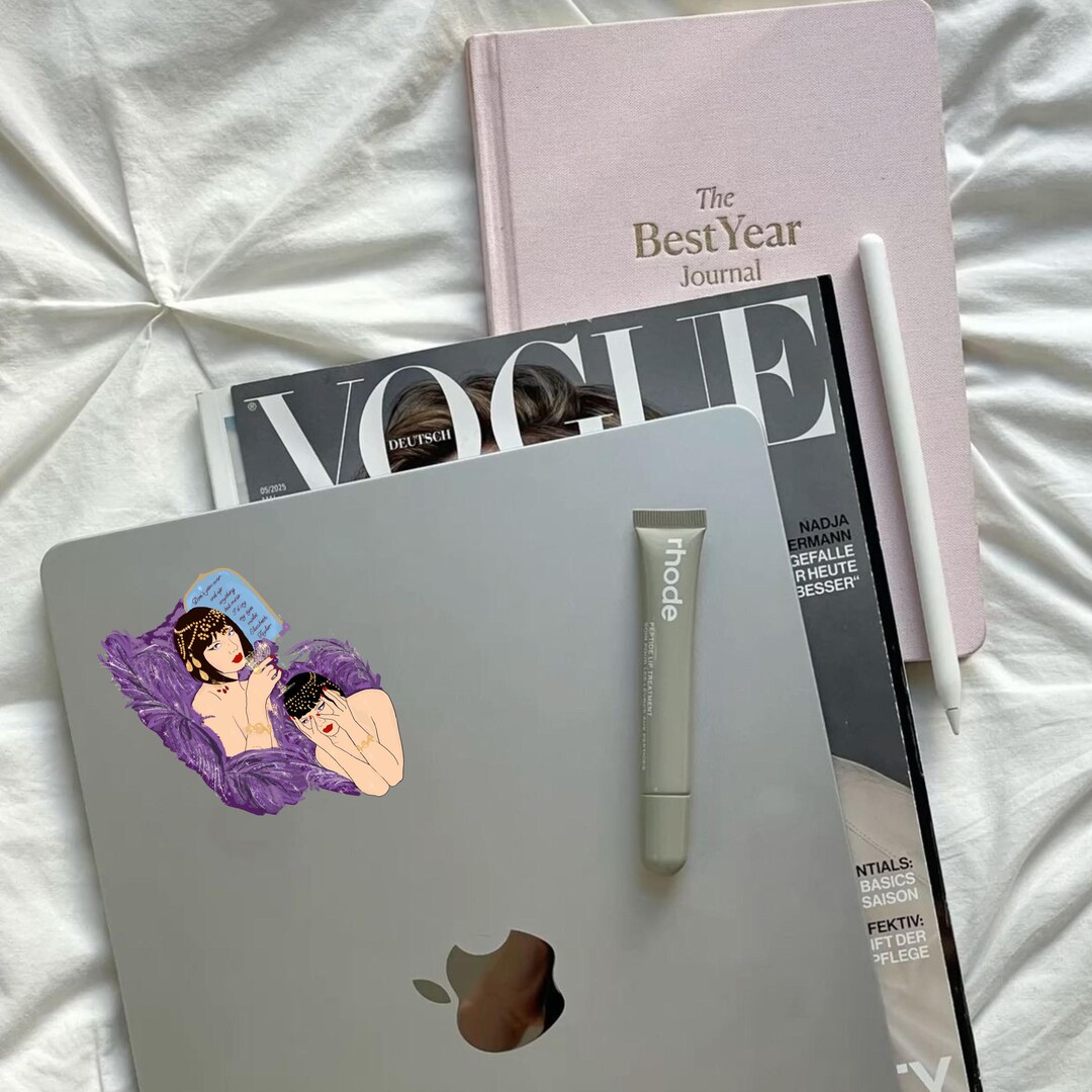 Elizabeth Taylor Sticker // Showgirl Sticker - Etsy