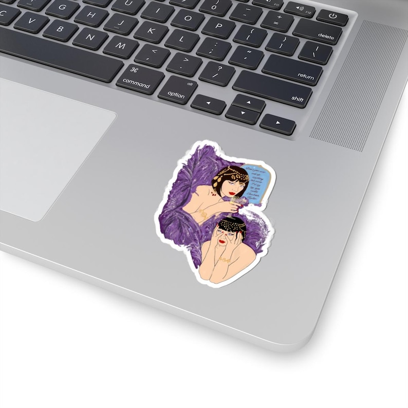 Elizabeth Taylor Sticker // Showgirl Sticker - Etsy