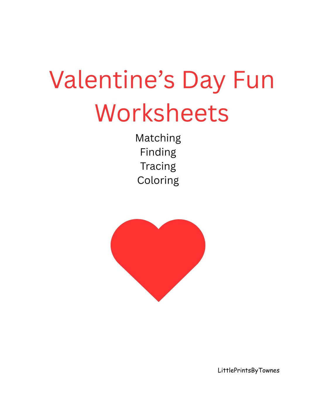 Valentine's Day Activity Book for Kids - Etsy