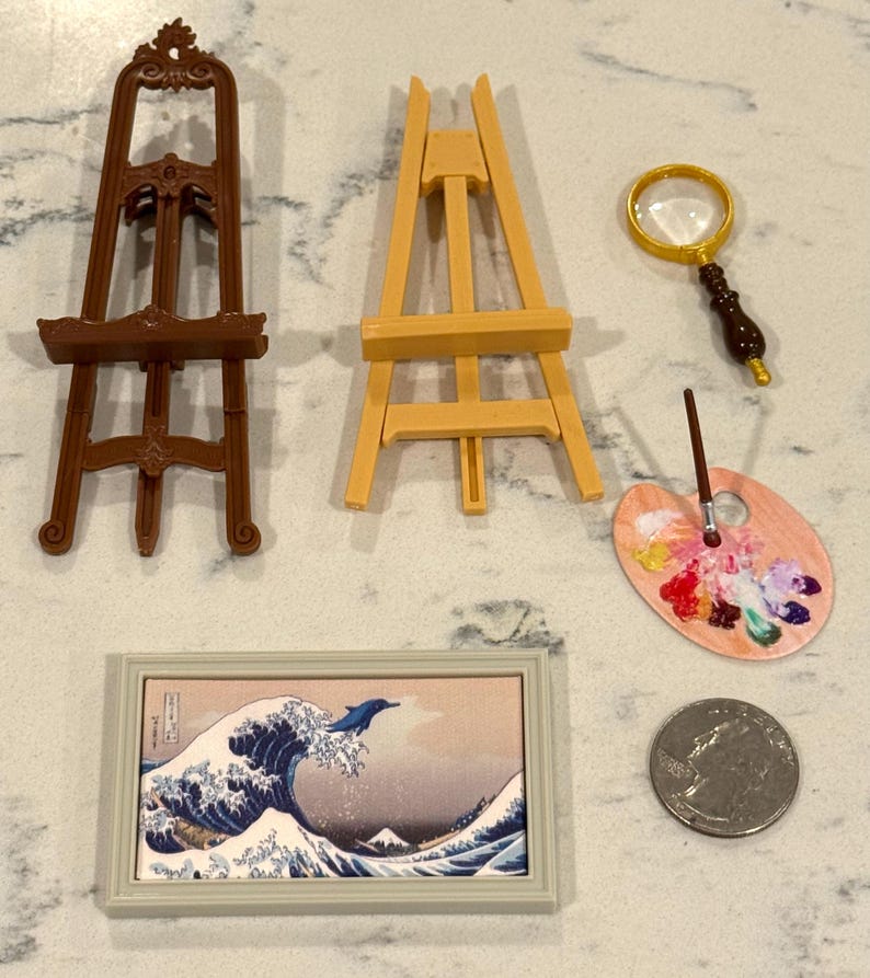 Zuru Miniature Masterpieces - Gallery Paintings - Etsy