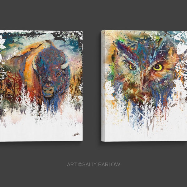 Double Canvas Painting - Etsy