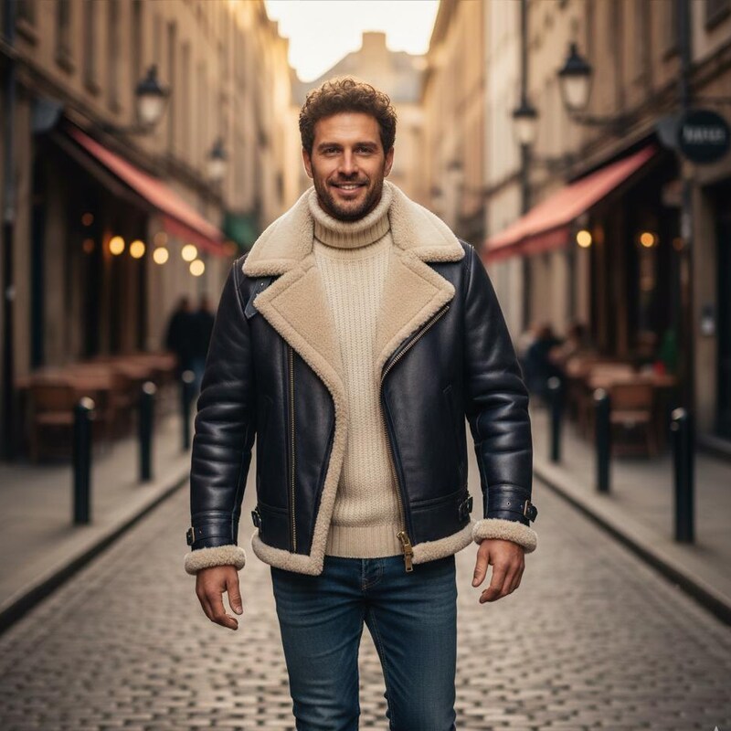 Real Cream Fur Jacket - Etsy