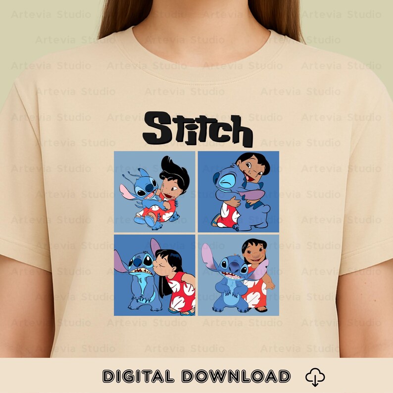 Lilo and Stitch Clipart, Lilo and Stitch PNG, Cute Lilo, Stitch ...