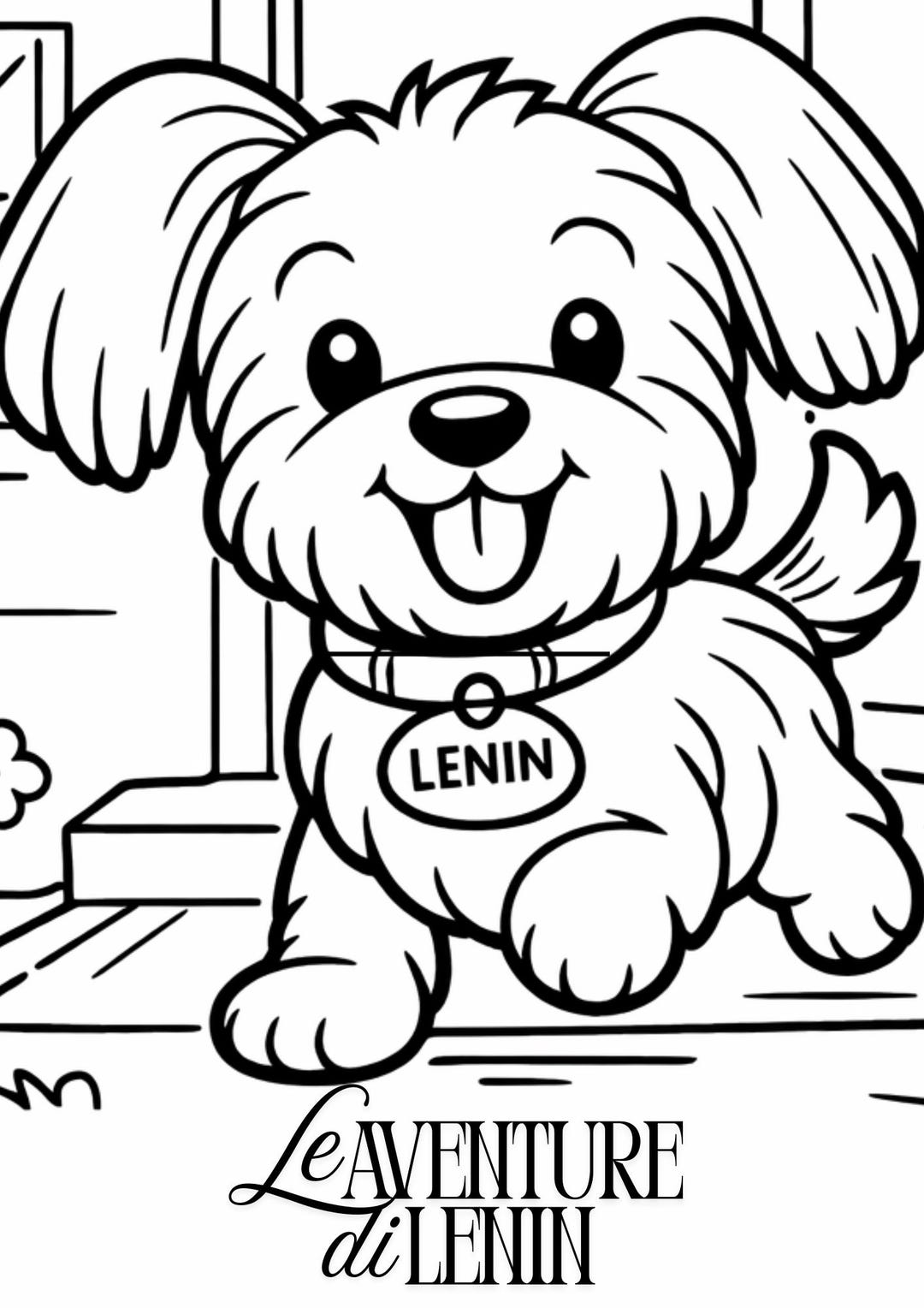 Lenin's Adventures – Printable Coloring Book | Curious Dog | Creative ...