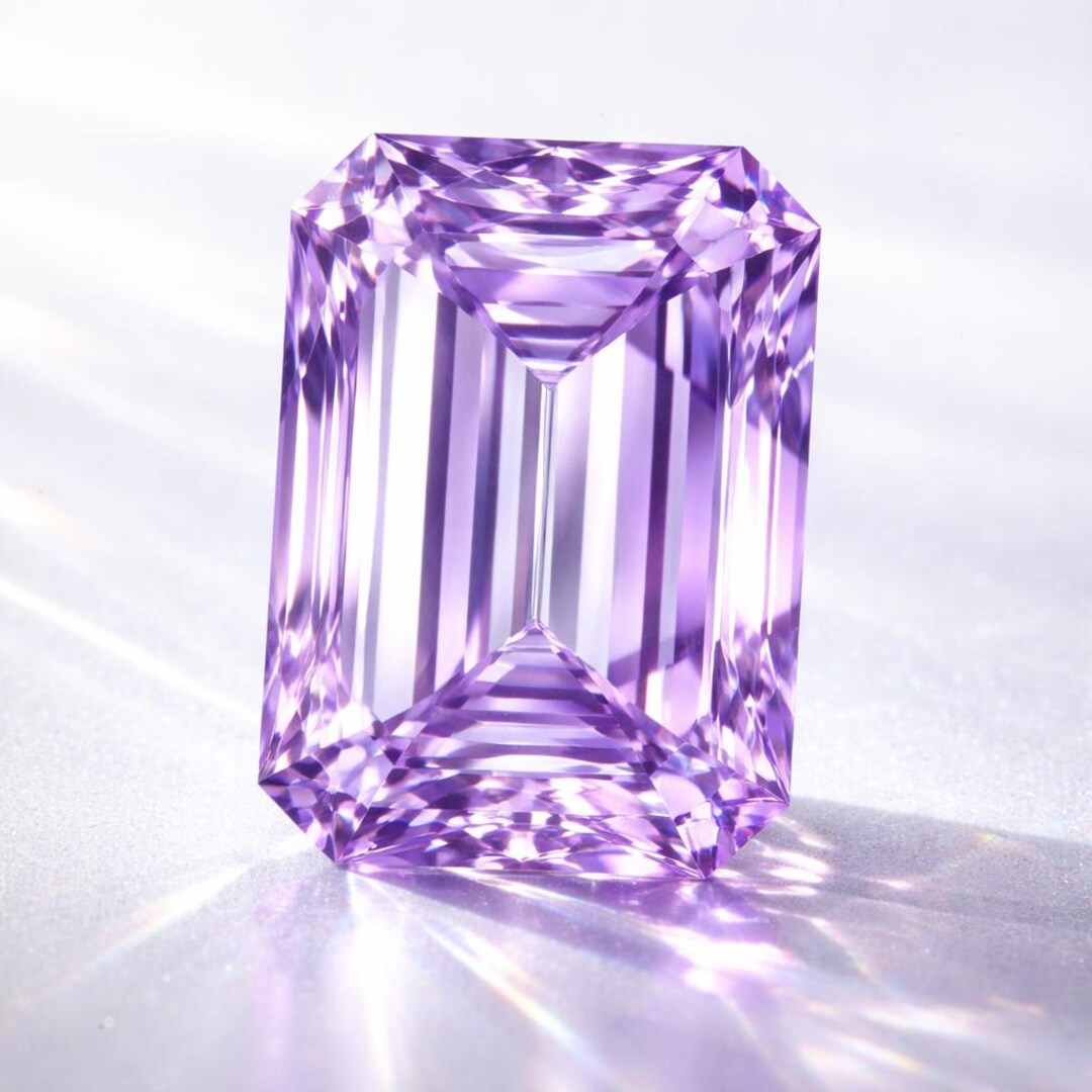 5+ Ct Purple Diamond – Emerald Cut, VVS–VS Clean, Luxury Violet ...