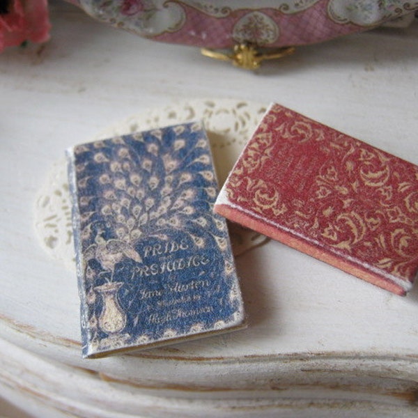 Jane Austen Miniature Library - Etsy
