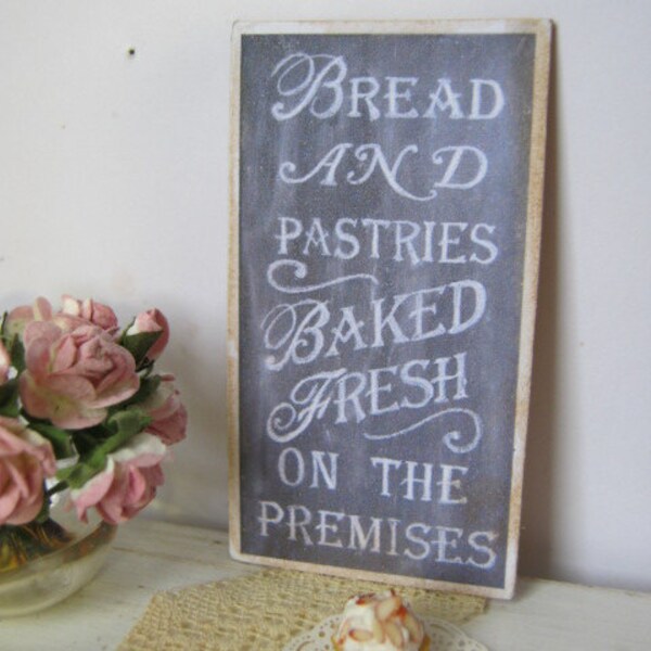 Bakery Chalkboard - Etsy
