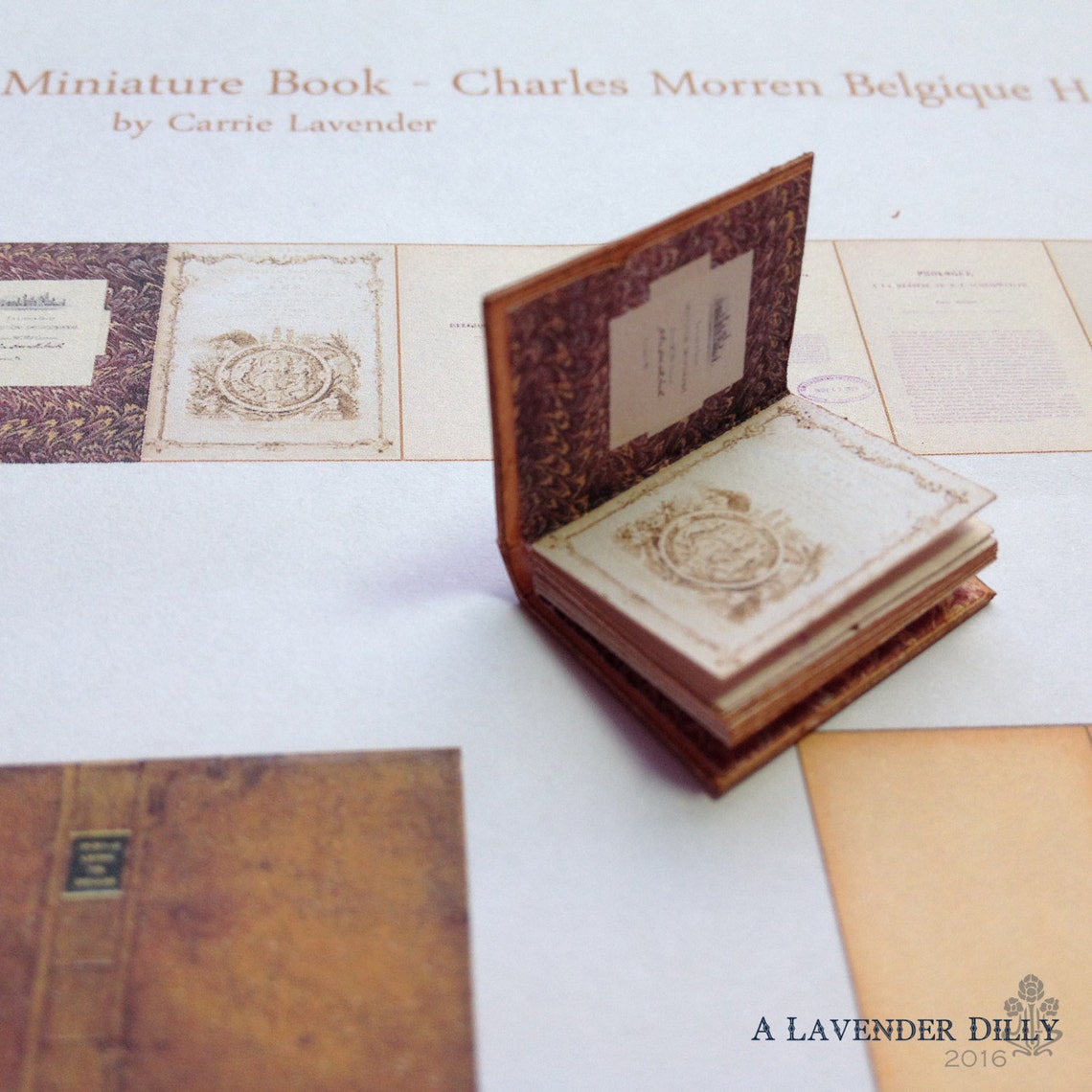 PDF Vintage Charles Morren Botany Book for Dollhouse Miniature - Etsy