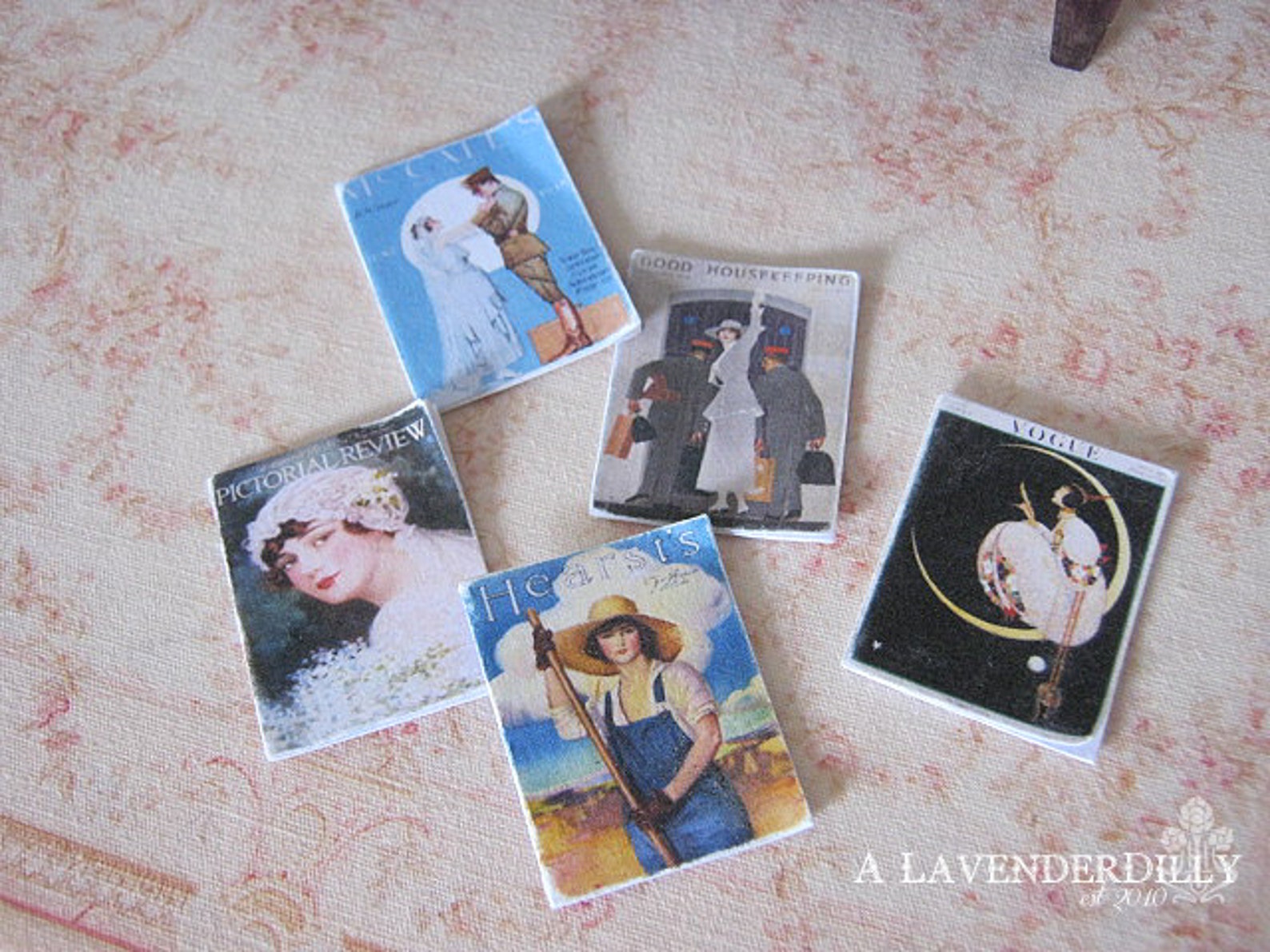 PDF Vintage Magazines 1915-1920 for Dollhouse DIGITAL DOWNLOAD - Etsy