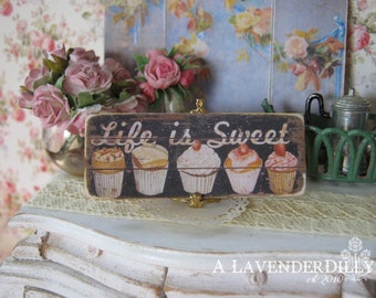 Life is Sweet Sign | Etsy