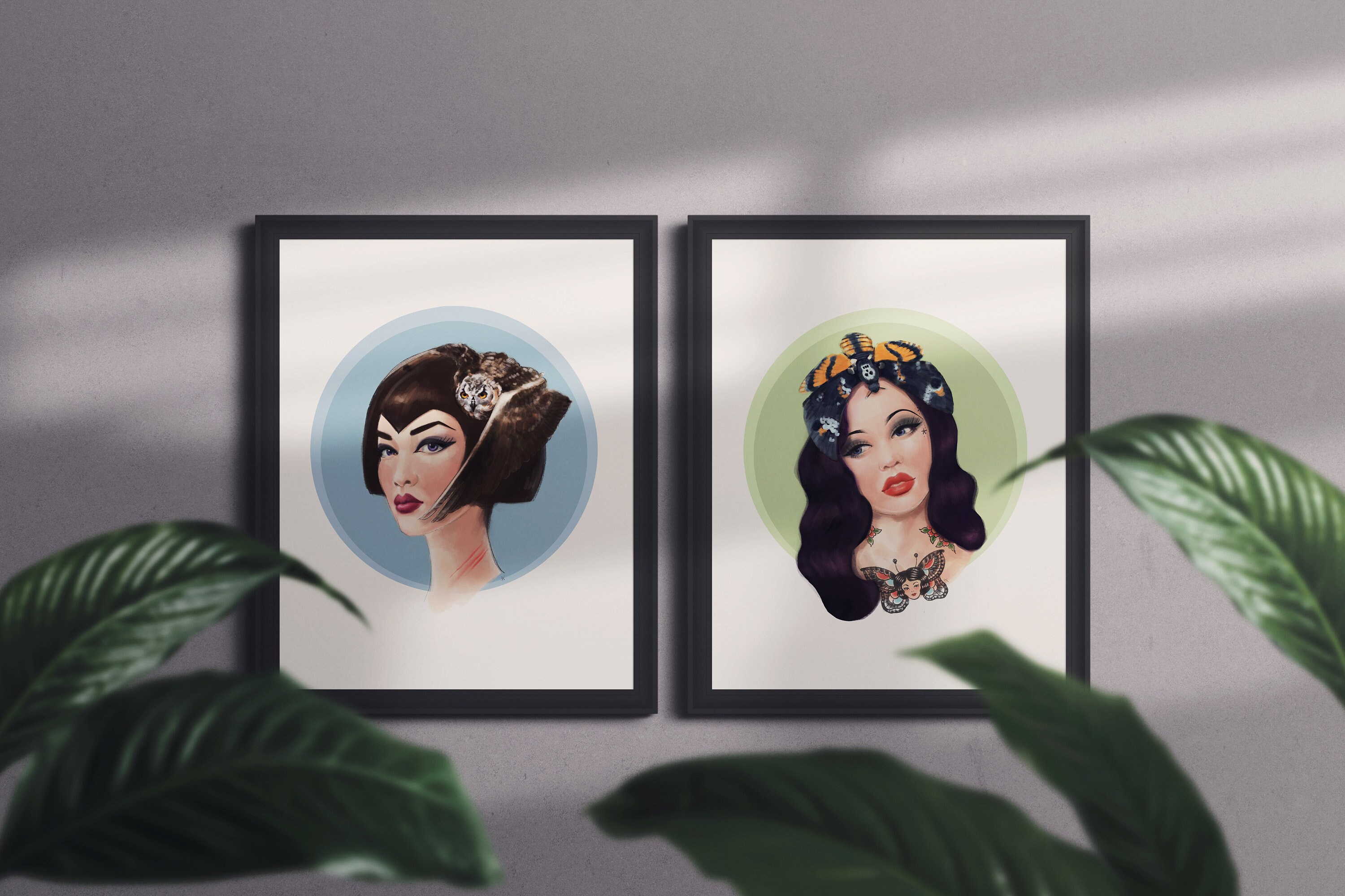 Halloween Pinup Girl Print Gothic Pinup Girl Horror Pinup - Etsy UK