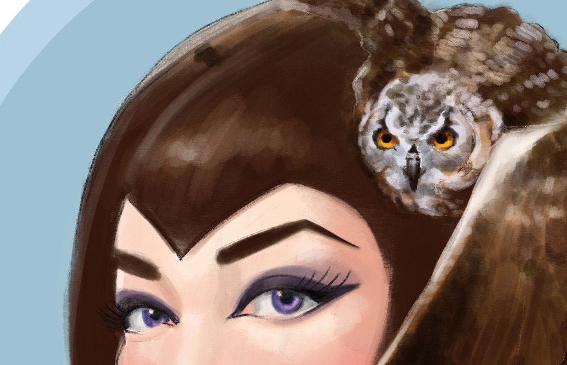 Halloween Pinup Girl Print Gothic Pinup Girl Horror Pinup - Etsy