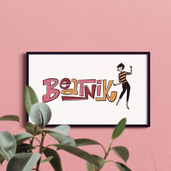 Beatnik Art - Etsy