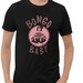 Bongo Baby Beatnik Girl Tshirt Pink Print - Etsy