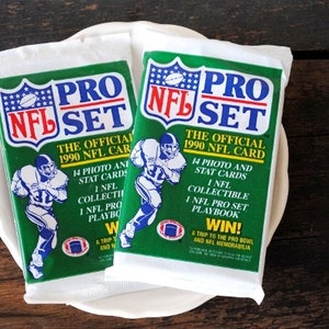 1990 NFL Football Card Trading Cards pro Set Two - Etsy