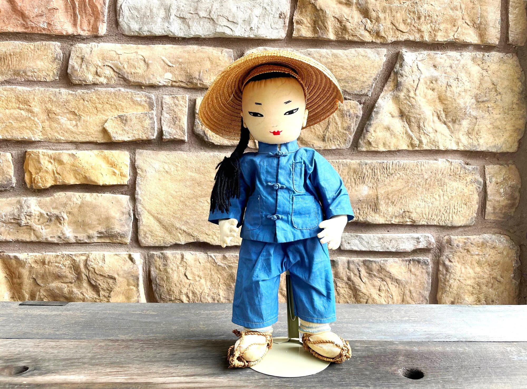 Toys Dolls & Action Figures 18 Cloth Ada Lum Doll Chinese Farmer ...