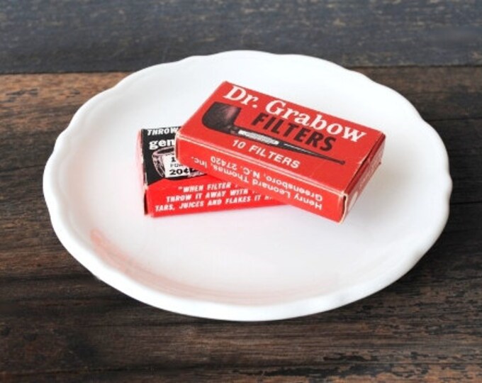 Old Pipe Filter Boxes, Tobacco Advertising Ephemera, Vintage Supply NOS ...