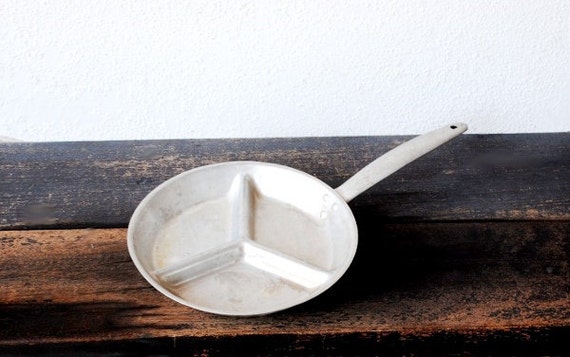 Vintage Aluminum Cookware Divided Parti Pan Camping Gear | Etsy