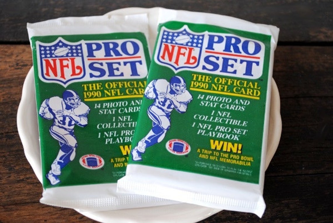 1990 NFL Football Card Trading Cards pro Set Two - Etsy