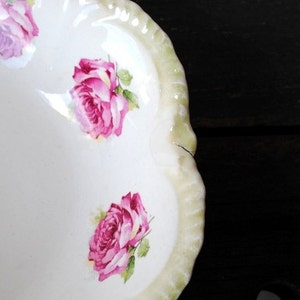 Steubenville Pink Rose China Bowl Antique Lusterware | Etsy