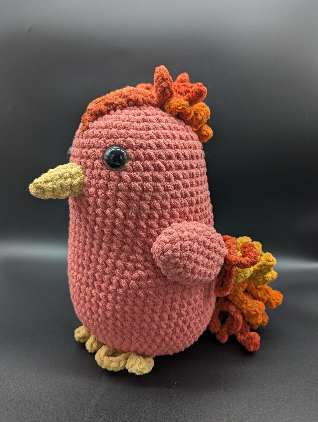 Crochet Jumbo Phoenix 18" - Etsy