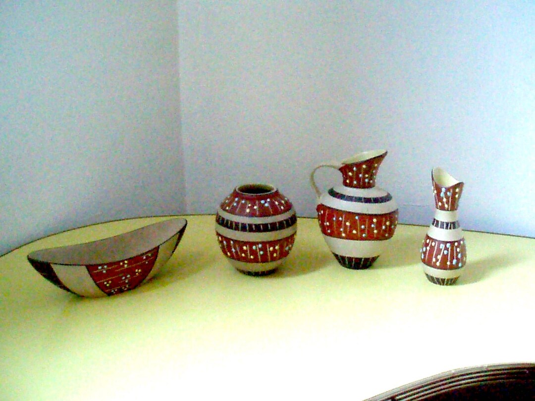 Marzi&remy "haiti" Vintage Vases - Design by Georg Otto Bühler - Etsy