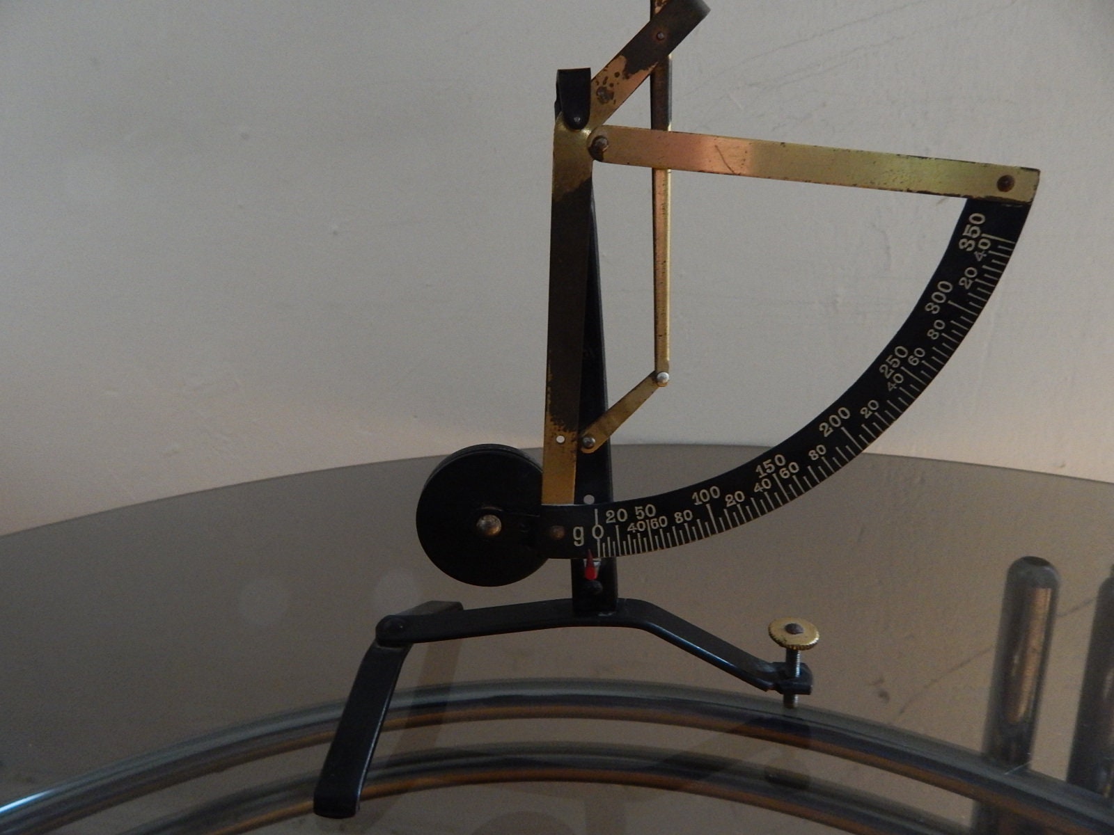 Vintage Pendulum Weighing Scale Cast Iron and Brass With Flip Counter ...