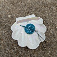 Worry Stone (puffer Fish) -handmade Polymer Clay Worry Stone - Etsy