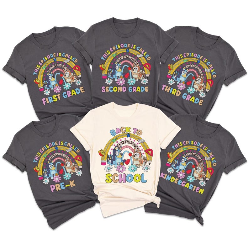 Custom Back to School – Custom Grade Back to School Tee – Personalized ...