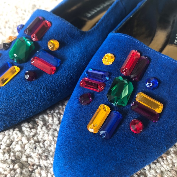 Bedazzled Shoes - Etsy