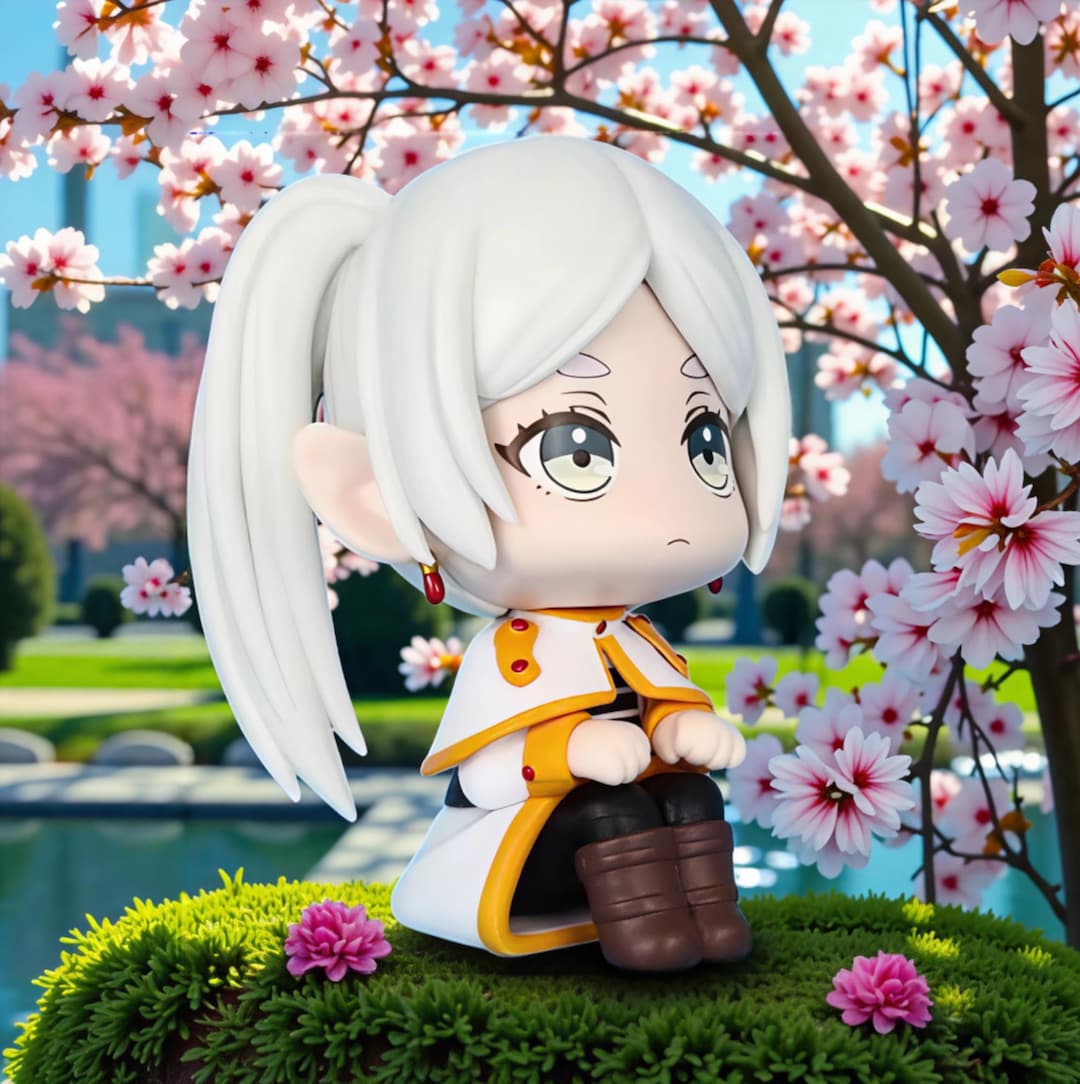 Frieren Figure Set Kawaii Miniature Anime Decor Collectible - Etsy