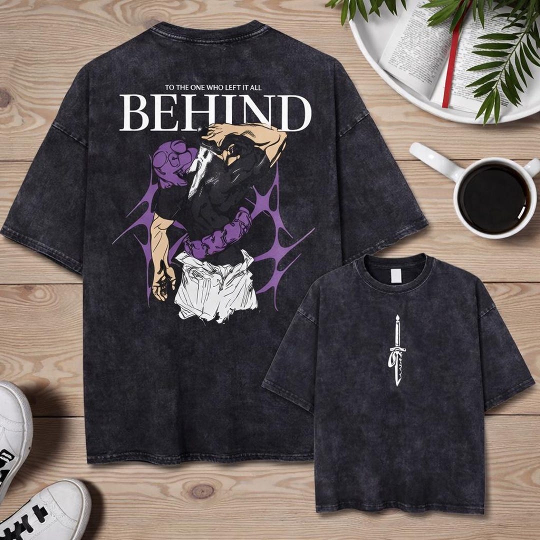 Toji Jujutsu Kaisen T-shirt – Toji Fushiguro Washed Black Tee, Anime ...