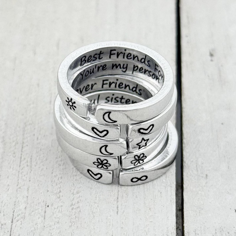 Best Friend Ring - Etsy