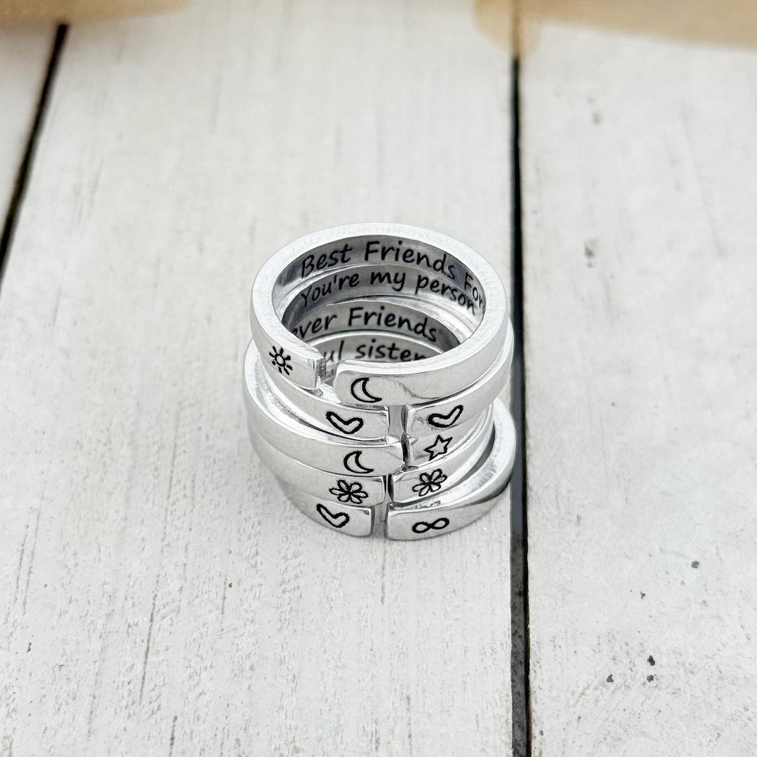 Ride or Die Ring, Best Friend Jewelry, Gift for Sister, Gift for Friend ...