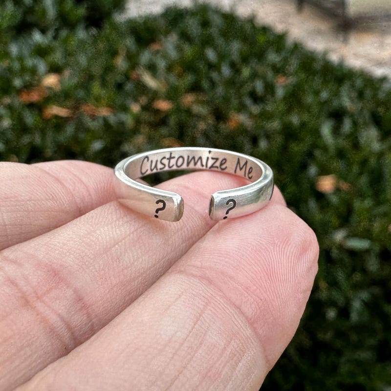 Custom Ring - Etsy