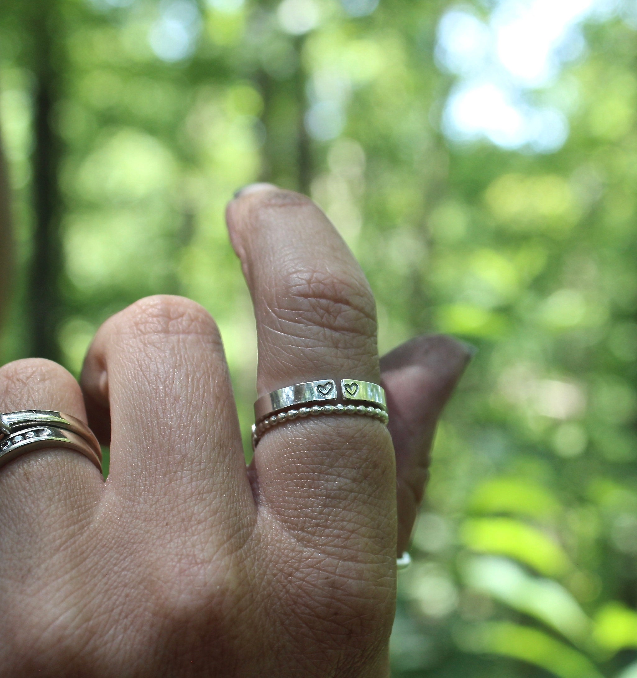 You are Loved Inspirational Ring Solid Sterling Silver | Etsy