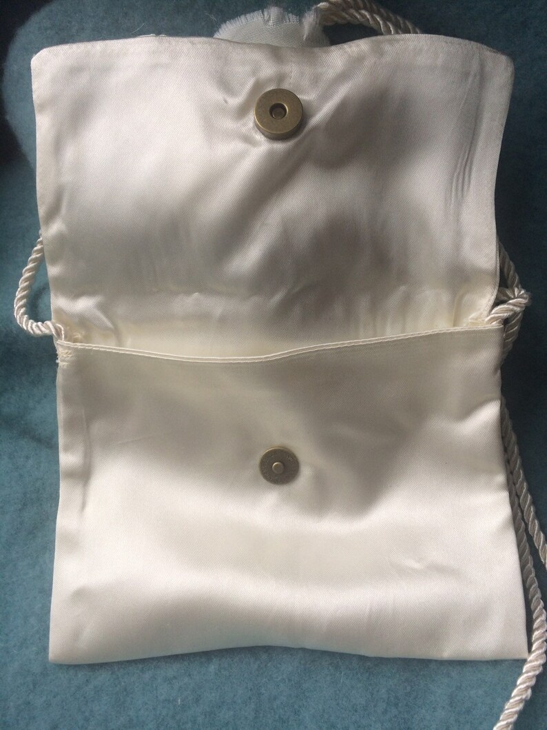 Small Satin Bridal Purse - Etsy