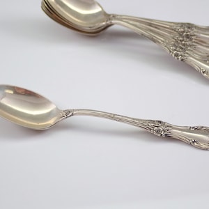 Vintage Sterling Silver Baby Spoon - Decorative Antique Teaspoon ...